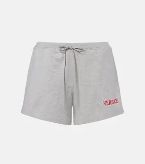 Versace Logo Shorts For Women