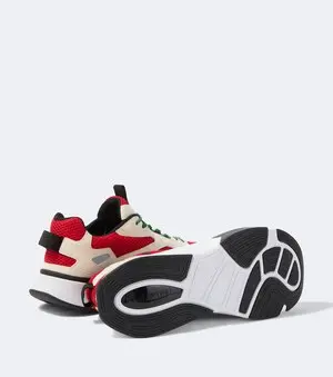 Valentino Garavani Vlogo Mesh Lace-up Sneakers