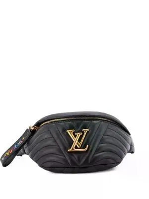 LOUIS VUITTON New Wave Bumbag Quilted Leather Belt Bag - Black