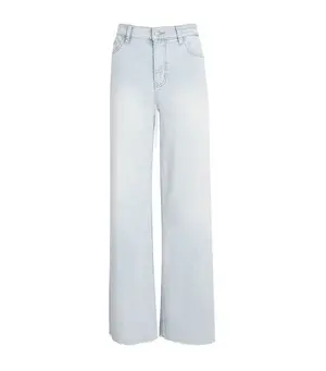 FRAME Le Slim Palazzo Wide-leg Jeans - Blue