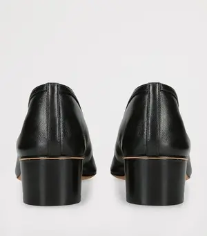 Le Monde Beryl Leather Luna Pumps - Black
