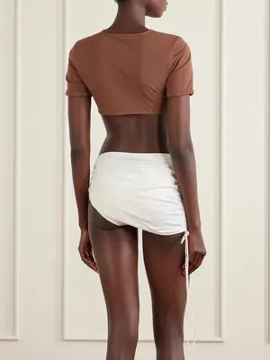 Christopher Esber U Prong Tee Bikini Top - Brown