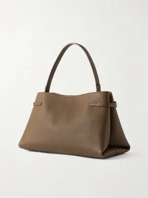 Brunello Cucinelli Textured Leather Shoulder Bag