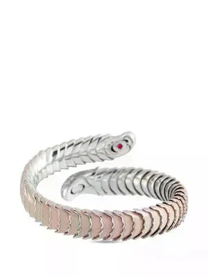 Roberto Coin Diamond And Enamel Serpentine Bracelet