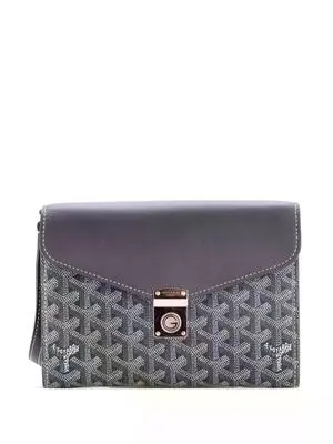 Goyard Chypre Wallet On Strap - Grey