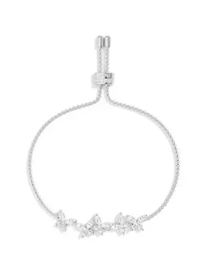 APM MONACO Tone Rhodium-plated Butterfly Cubic Zirconia Bracelet - Silver