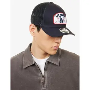New Era 9forty Los Angeles Dodgers Woven Trucker Cap