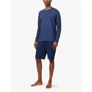 Derek Rose Cotton-blend Drawstring Shorts