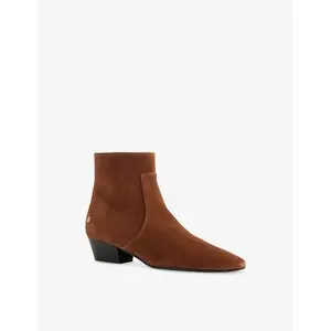 ANINE BING Freya Suede Ankle Boots