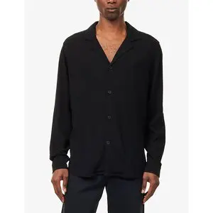 RAITH Cami Long-sleeve Linen-blend Shirt