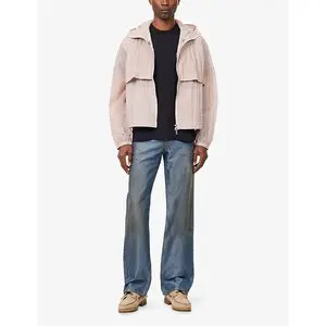 SUMMIT Cold Wash Hooded Woven Jacket - Bone