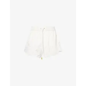 Zimmermann Mahon Embroidered Cotton Shorts