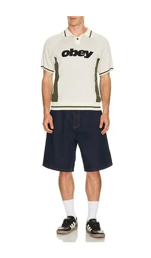 Obey Bigwig Baggy Denim Shorts