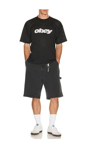 Obey Mesh Practice Jersey - Black