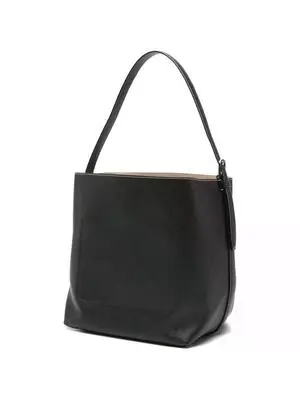 TOTEME Medium Belted Grained-leather Tote Bag