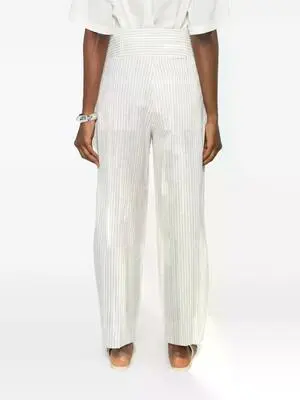 TOTEME Striped Balloon Trousers