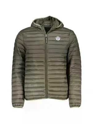 NORTH SAILS Quilted Hooded Jacket - Green