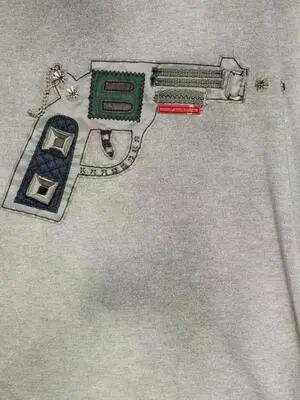 Prada 2000s Appliqué-detail T-shirt