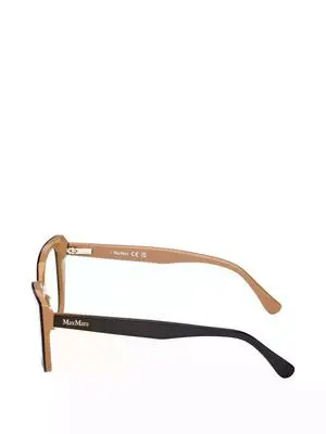 Max Mara Cat-eye Frame Glasses - Brown