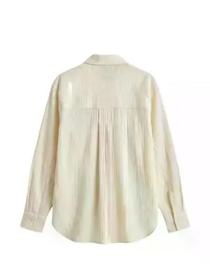 Séfr Wes Long-sleeve Shirt - Neutrals