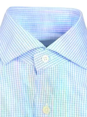 Al Duca D'aosta Vichy Cotton Shirt