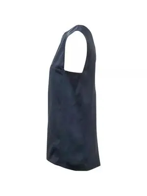 THE SEAFARER Sleeveless Top With Raw Edge Detailing