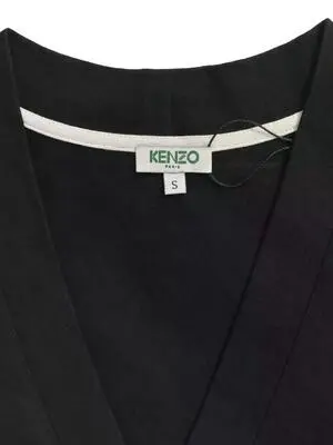 Kenzo V-neck Logo Dress