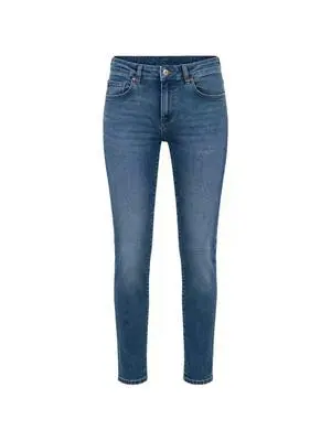 FRACOMINA Straight-leg Jeans With Logo Plaque