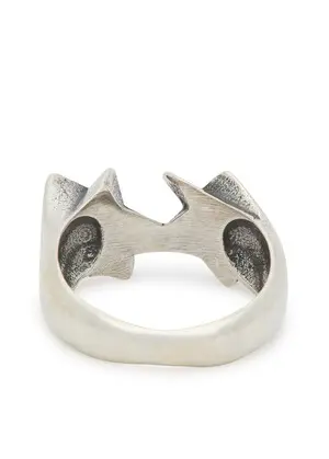 TWOJEYS Enamelled Sterling-plated Ring