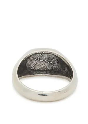 TWOJEYS Sterling -plated Signet Ring