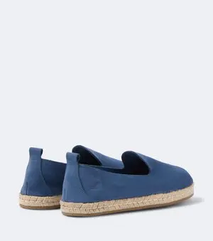 ANCIENT GREEK SANDALS Nomas Leather Espadrilles - Blue