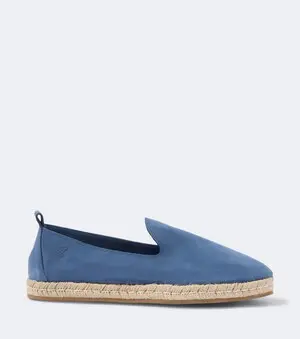 ANCIENT GREEK SANDALS Nomas Leather Espadrilles - Blue