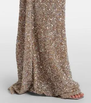THE SEI Embellished Maxi Gown