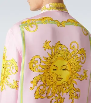Versace Printed Silk Shirt - Multicoloured