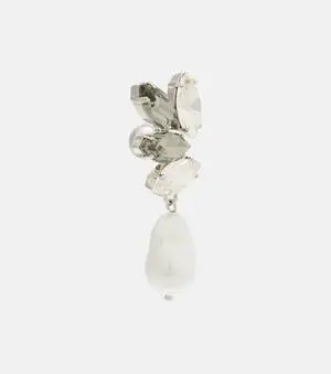 Erdem Embellished Faux-pearl Drop Earrings