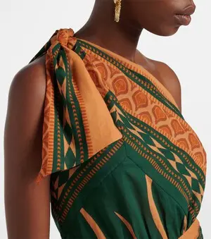 Johanna Ortiz Embracing Courage Cotton Wrap Dress