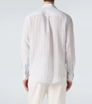 Dunhill Striped Linen Shirt