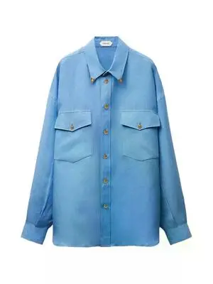 Versace Linen Relaxed Shirt