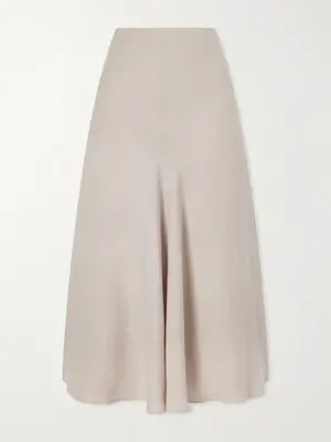 Brunello Cucinelli Midi Skirt - Neutrals