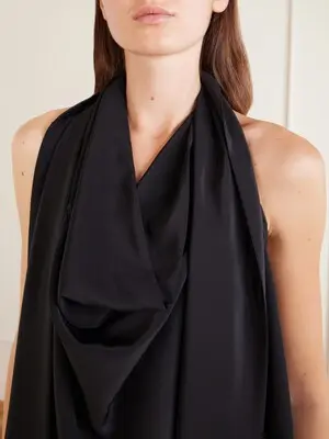 Sharon Wauchob Tie-detailed Silk Tank