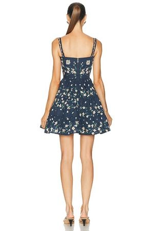 Agua Bendita Lima Mini Dress - Multicolor