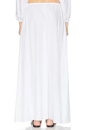 LESET Yoko Maxi Skirt - White