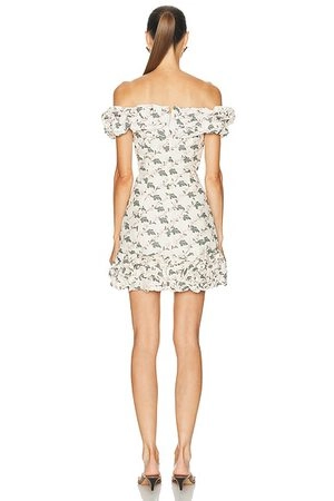 Agua Bendita Jardin Mini Dress - Multicolor