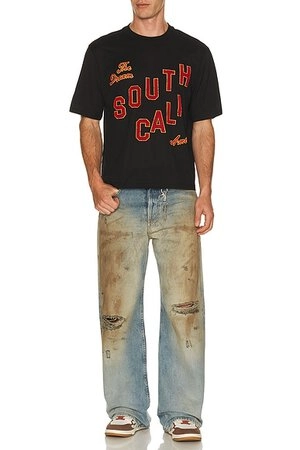 Amiri South Cali Flock Crop Tee