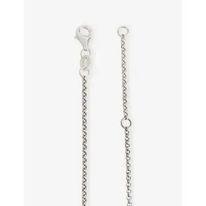 SERGE DENIMES Sterling And Cubic Zirconia Pendant Necklace - Silver