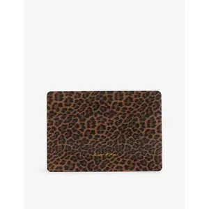 HEAVEN MAYHEM Air 13 -print Vegan-leather Laptop Case - Leopard