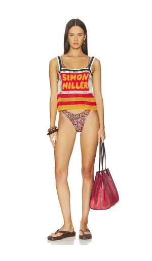SIMONMILLER Dibby Crochet Top