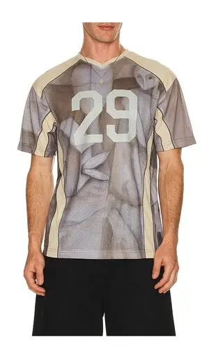 PAS UNE MARQUE Mesh Tee In . Also