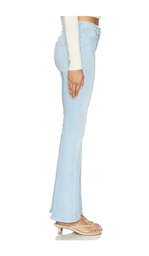 MOTHER Patch Pocket Weekend Jeans - Blue