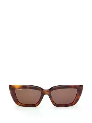 Max Mara Mm0171 Rectangular Sunglasses - Brown